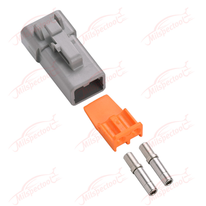 DTP06-2S MALE CONNECTOR-Milspectool Auto Wiring Parts Limited-Motorsport Wiring Parts/Deutsch ...